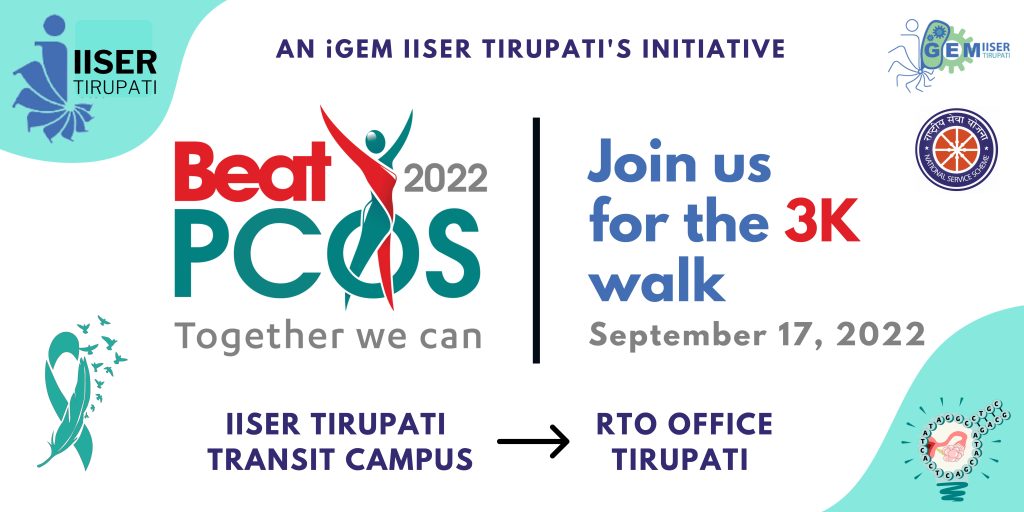 iGEM IISER Tirupati organizes a 3K Walk on PCOS to create awareness ...